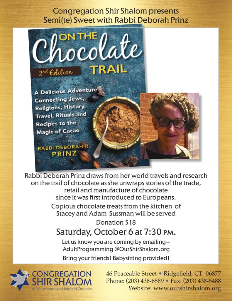 Semi(te) Sweet with Rabbi Deborah Prinz - Congregation Shir Shalom of ...